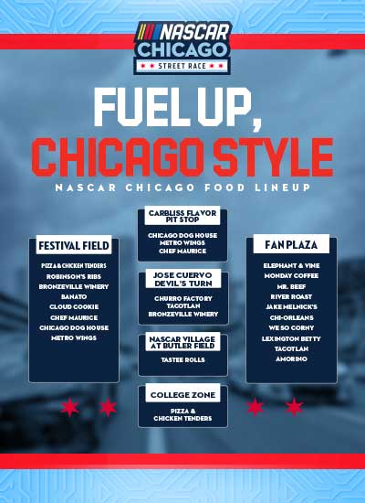 FOOD VENDOR - NASCAR Chicago Street Race