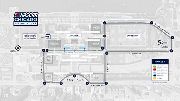 MAPS | CHICAGO STREET RACE